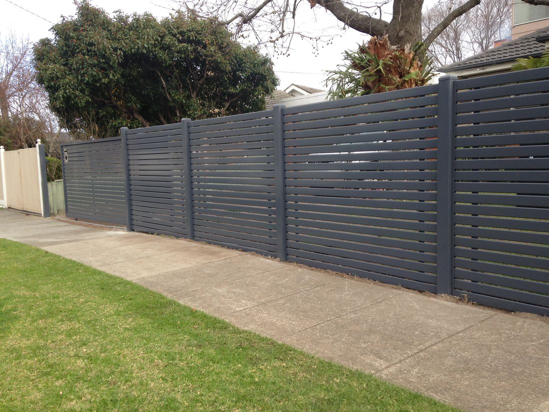 Aluminium Slat Fencing Melbourne